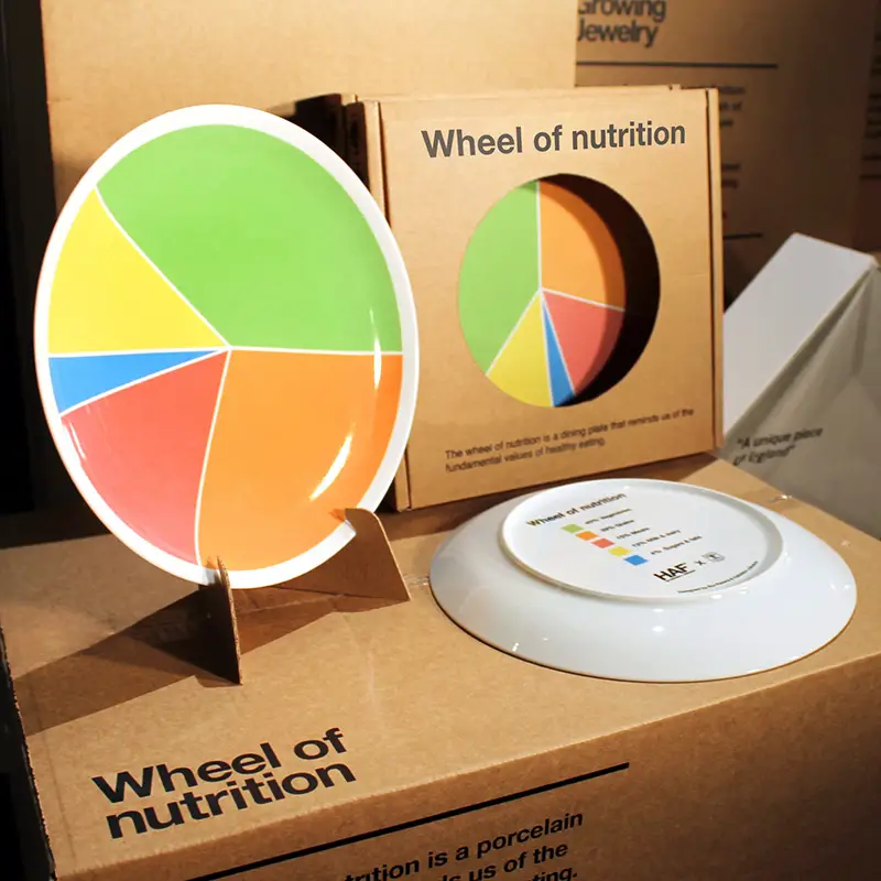 Wheel Of Nutrition Plates, A Tasteful Collaboration By 3 Designers – if ...