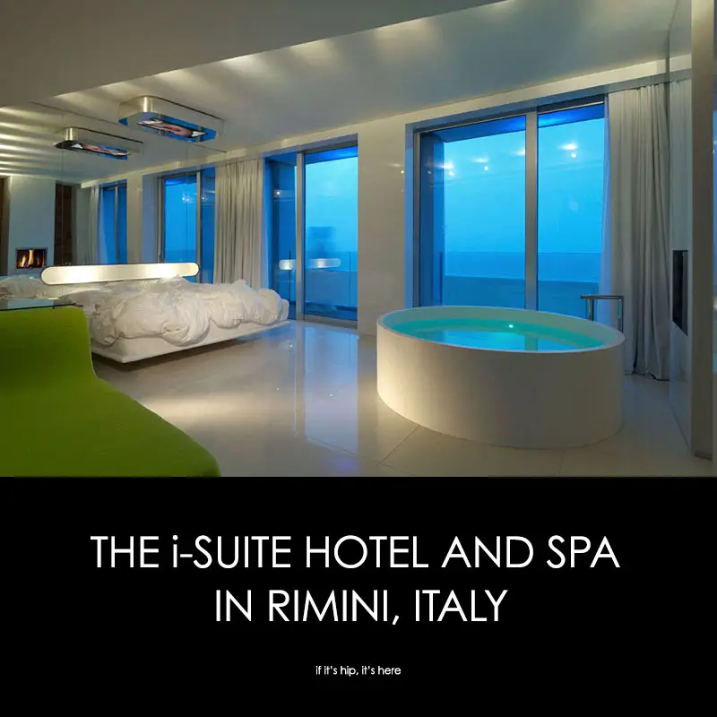 The i-Suite - A Funky Modern All Suite Hotel and Stunning Spa In Rimini ...
