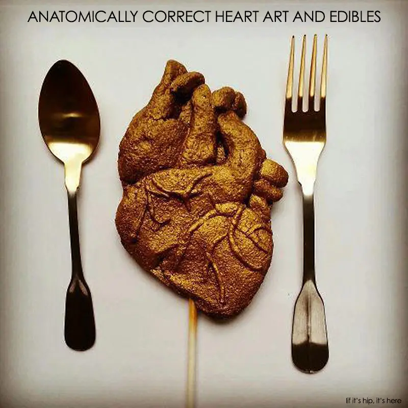 Anatomically Correct Heart Art and Edibles For Valentine's Day. | If It ...
