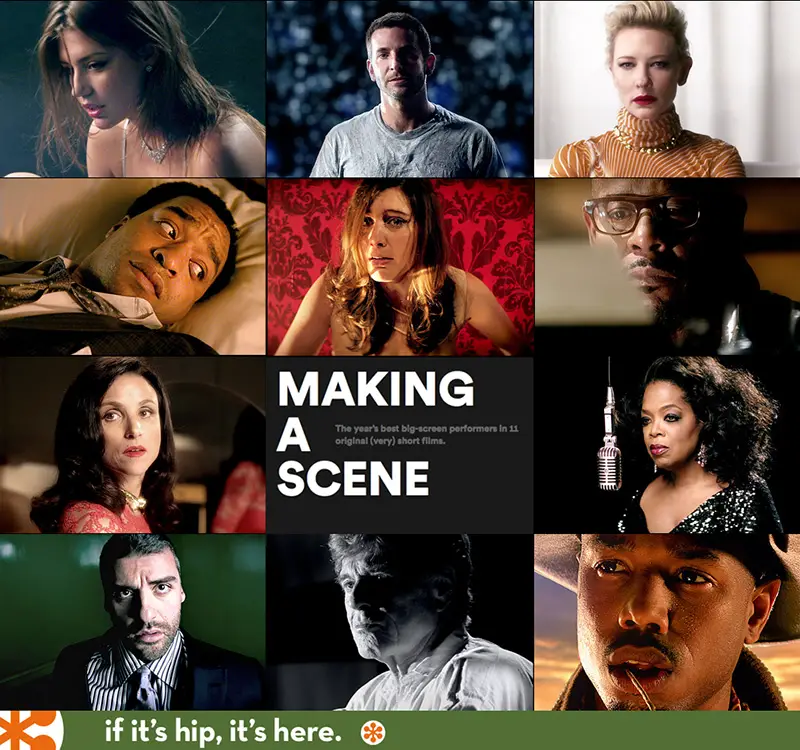 11 Very Short Films, Each With One Line. Making A Scene Directed by ...