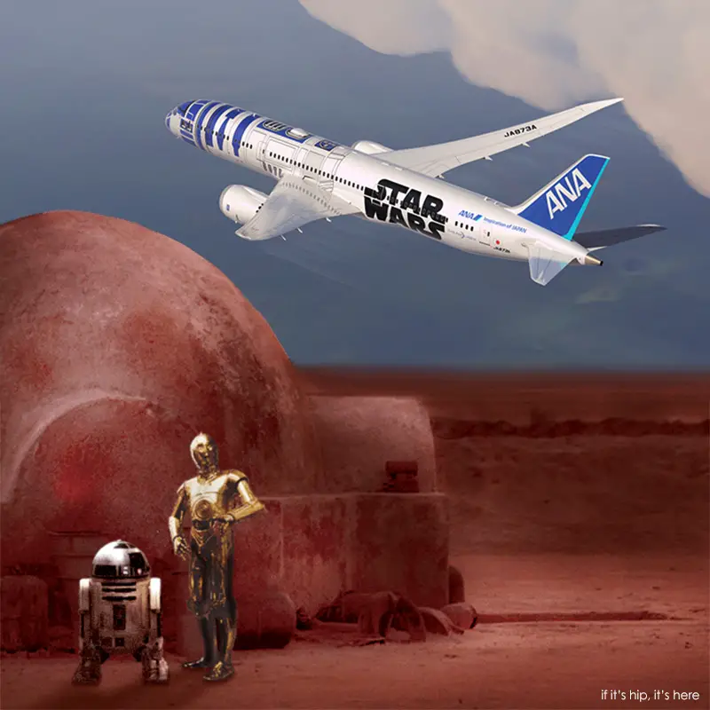 The First Official Star Wars Passenger Plane, The R2-D2 Jet, Gets Off ...
