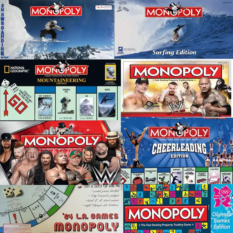 Versions of Monopoly You Won't Believe Exist - Part II - if it's hip ...