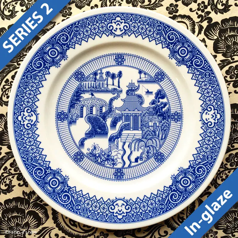 Calamityware Series 2 and 3 - Whimsical Willoware For The Table