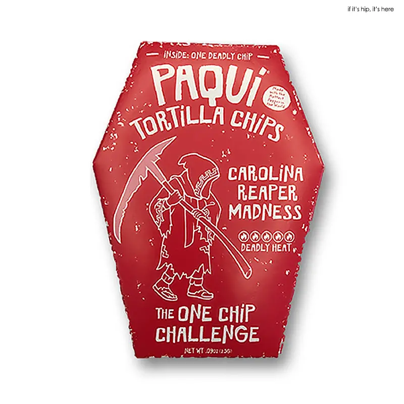 The Carolina Reaper Madness Chip by Paqui Tortilla Chips