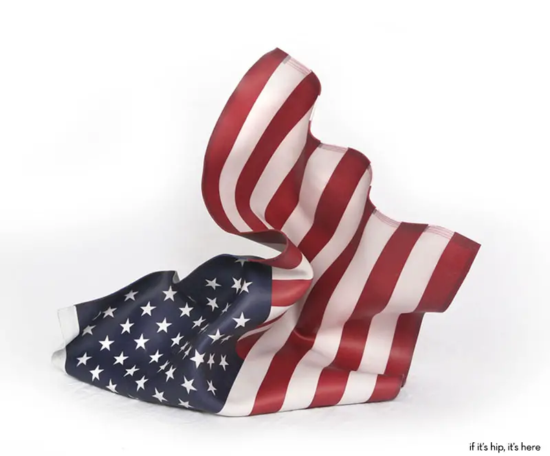 Distorted American Flag Sculptures for a Distorted America – if it's ...