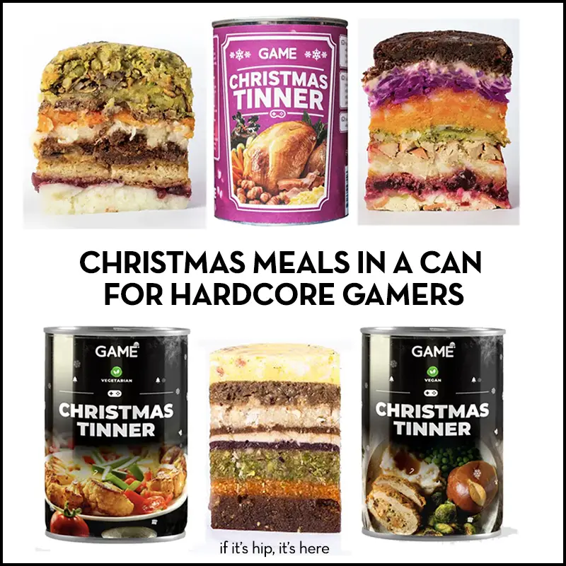 Full Christmas Dinners Were Packed into Cans for Serious Gamers. | If ...