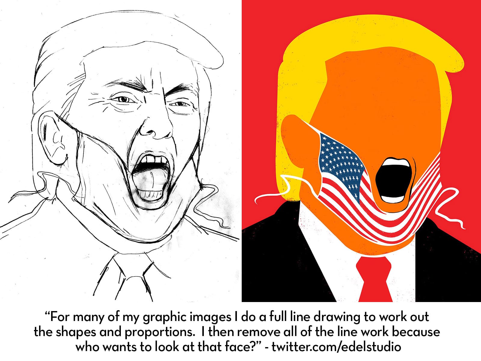 The Artist Whose Minimalist Trump Became A World Icon | If It's Hip, It ...