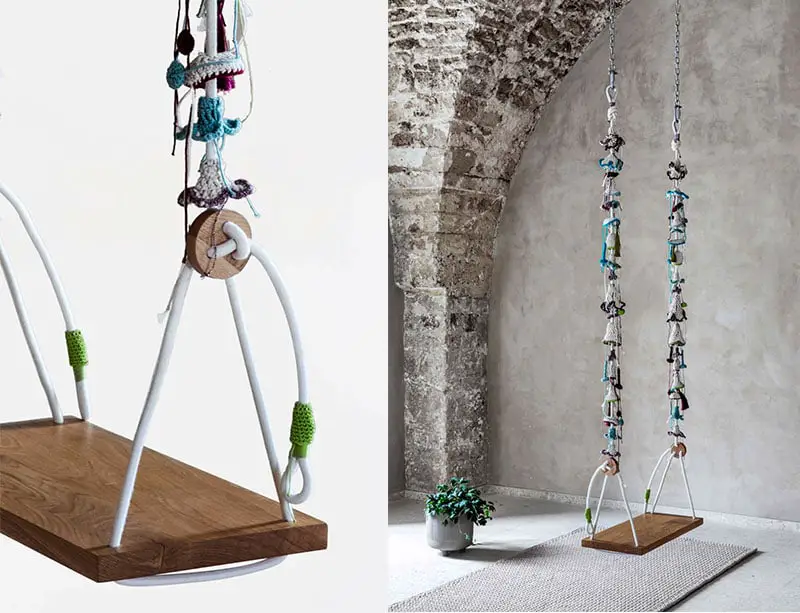 Handmade Crochet Swings by IOTA | If It's Hip, It's Here
