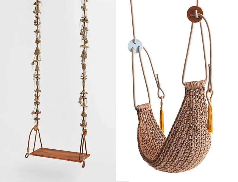 Handmade Crochet Swings by IOTA | If It's Hip, It's Here